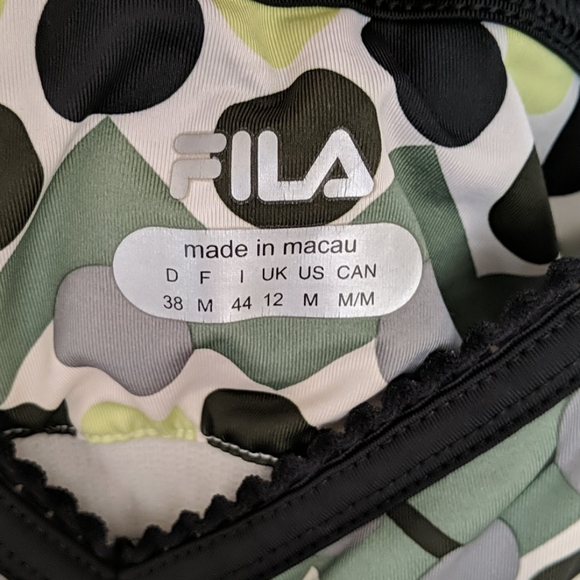 Fila | Tops | Fila Tennis Tank With Shelf Bra Polka Dots | Poshmark